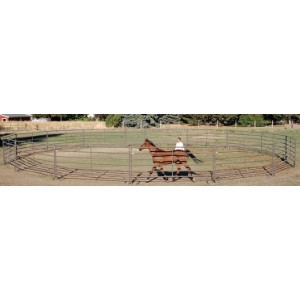 Powder River 60 Ft. Round Pen With Bow Gate | King Feed