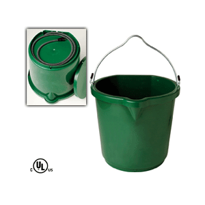 Farm Innovators Flat Back Heated Water Bucket-5 Gallon | Bryan ...