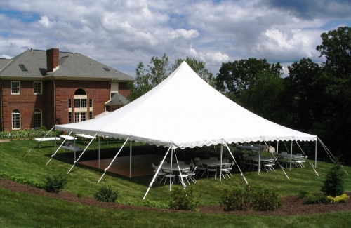40 x 40 Pole Tent | Grand Event Center - Winchester, VA